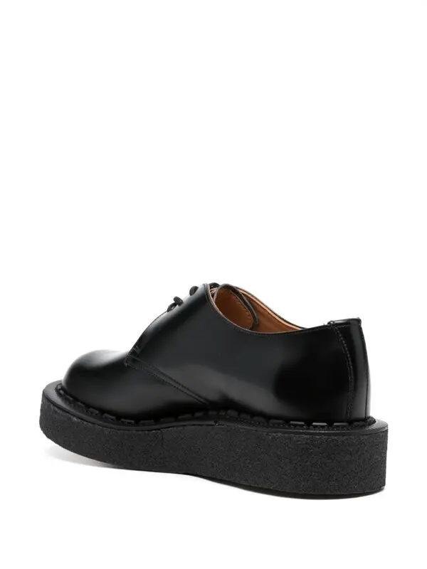 Comme Des Garçons Leather Lace-up Oxfords