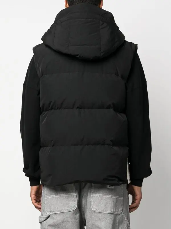 Palm Angels Logo-embroidered Puffer Gilet