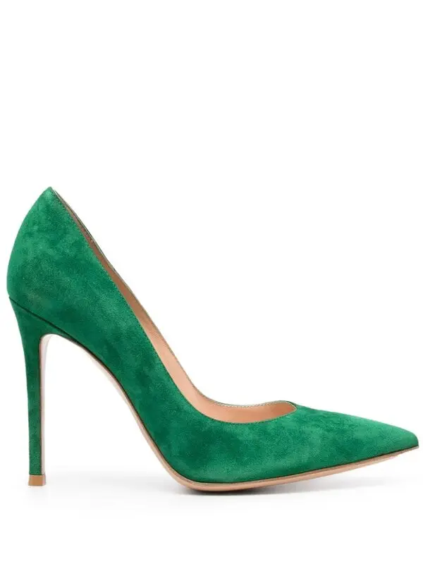 GIANVITO ROSSI 105 Stiletto Pumps - Green