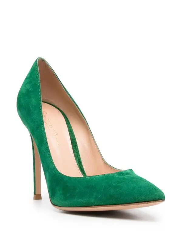 GIANVITO ROSSI 105 Stiletto Pumps - Green