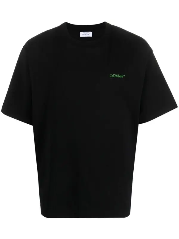 Off-White Logo-embroidered T-shirt