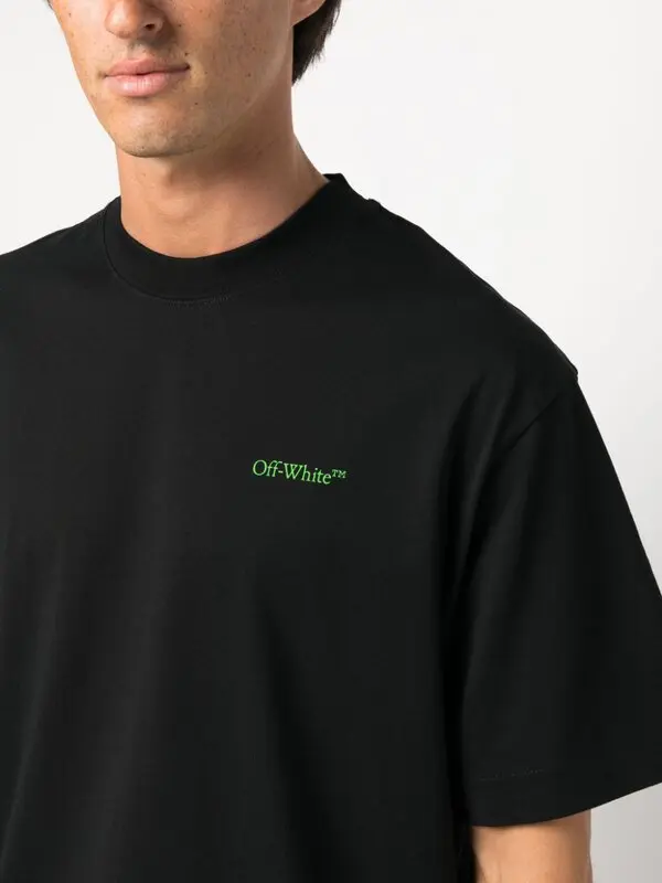 Off-White Logo-embroidered T-shirt