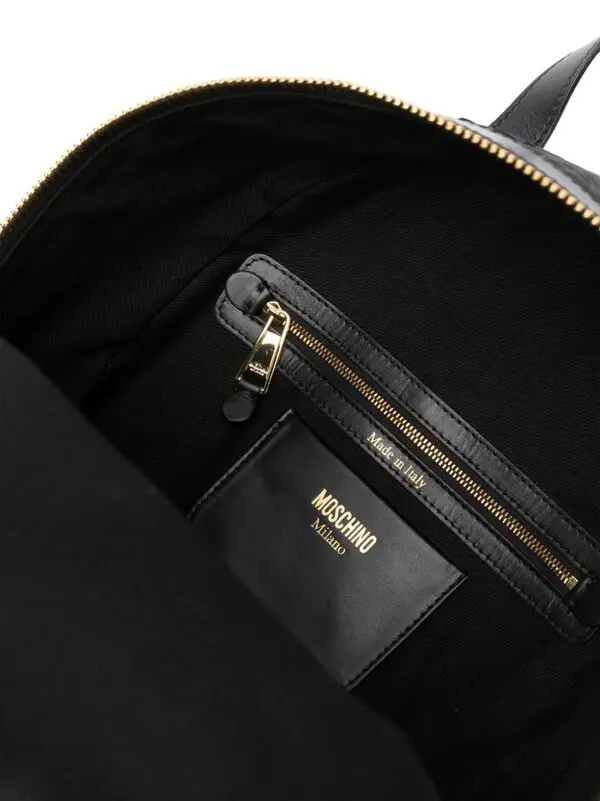 Moschino Monogram Jacquard Backpack
