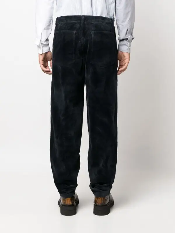 Comme Des Garçons Mid-rise Corduroy Trousers