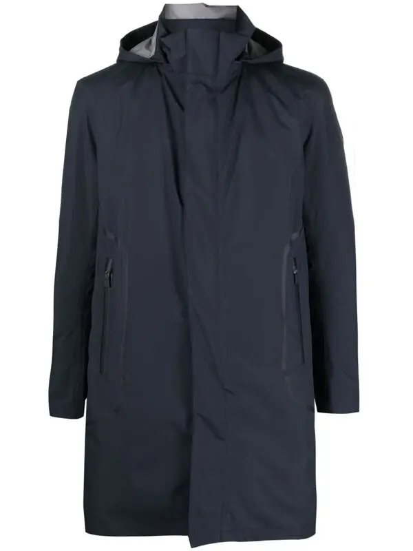 Herno Reversible Coat - Blue