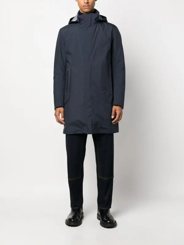 Herno Reversible Coat - Blue