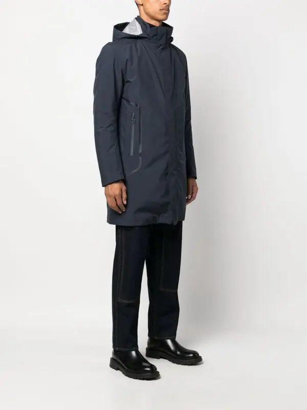 Herno Reversible Coat - Blue