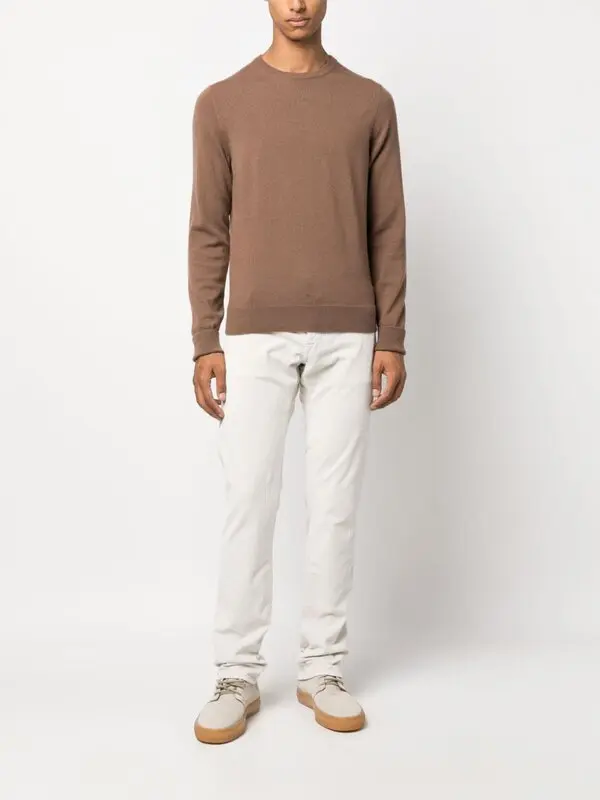 Jacob Cohen Nick Mid-rise Corduroy Jeans - Neutrals