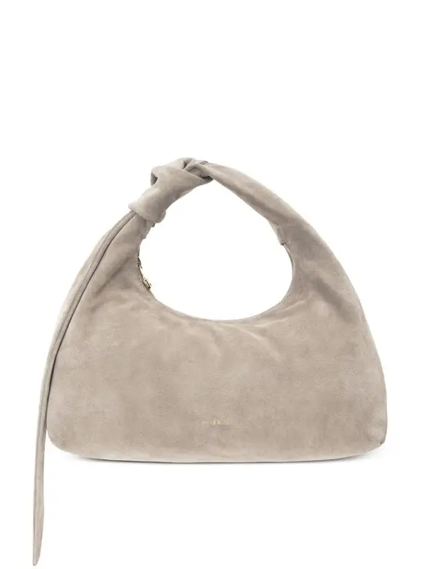 ANINE BING Grace Suede Shoulder Bag