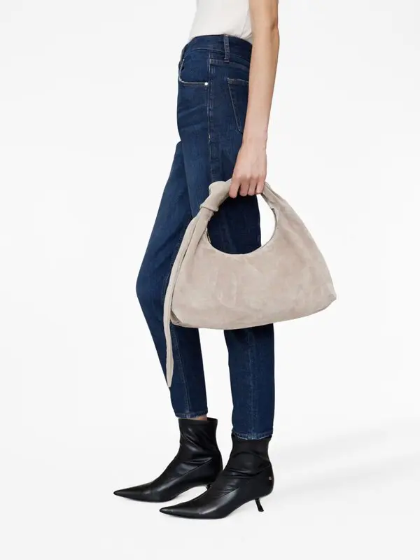ANINE BING Grace Suede Shoulder Bag