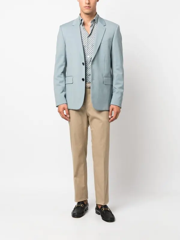 Etro Paisley-print Cotton Shirt - Blue