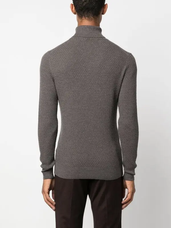 Tagliatore Roll-neck Virgin Wool Jumper