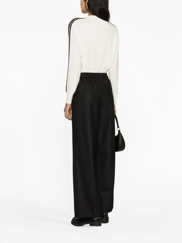 Sandro Elasticated-waist Palazzo Pants