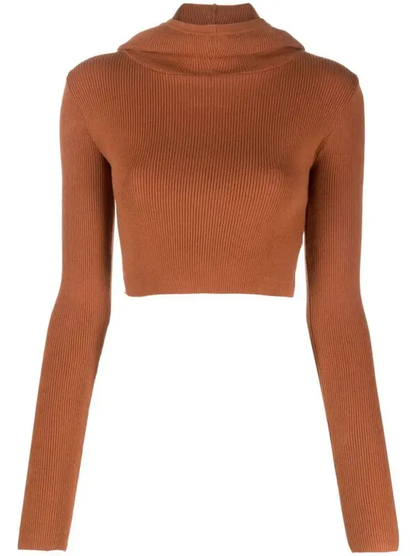 Live The Process Dormer Balaclava Cropped Top