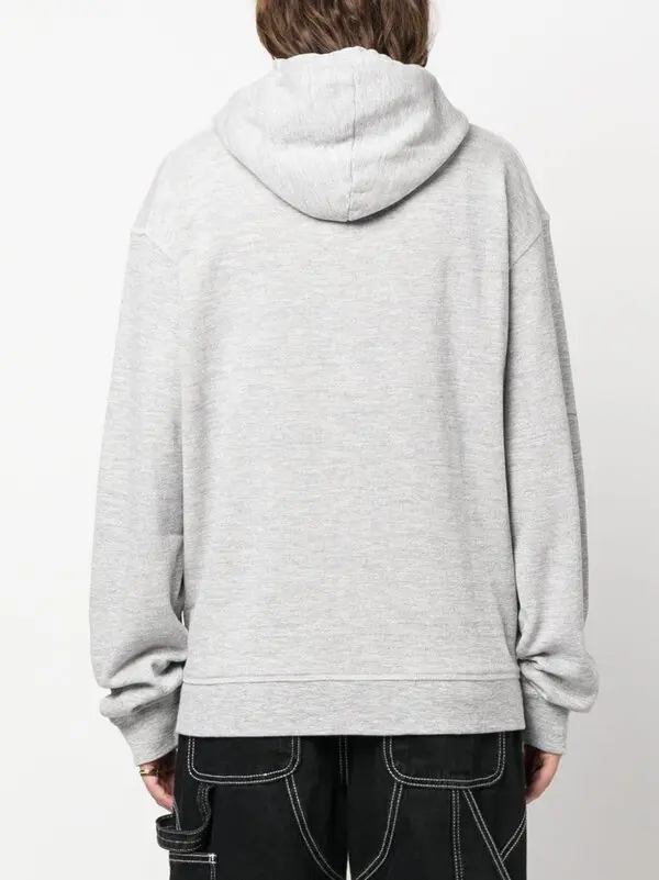 Dsquared2 Patch-detail Hoodie - Grey