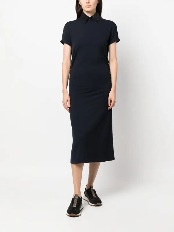 Brunello Cucinelli Sequin-embellished Midi Dress