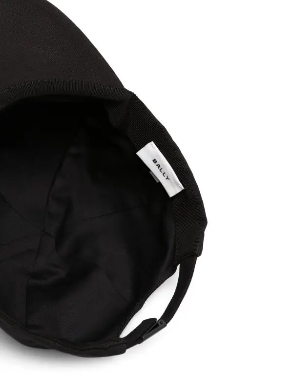 Bally Logo-embroidered Baseball Cap - Black