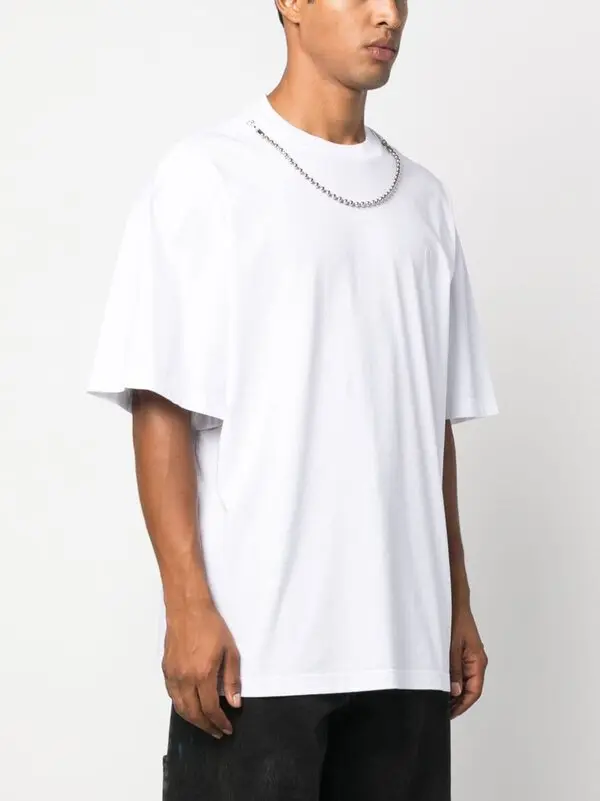 AMBUSH Ballchain Cotton T-shirt - White