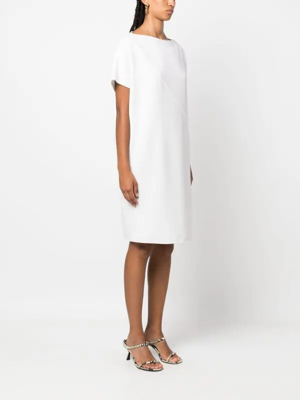 GIANLUCA CAPANNOLO Short-sleeved Wool Dress