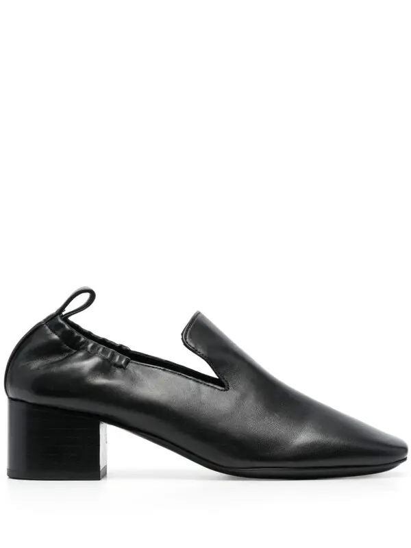 Studio Nicholson Moon 45mm Leather Loafers - Black