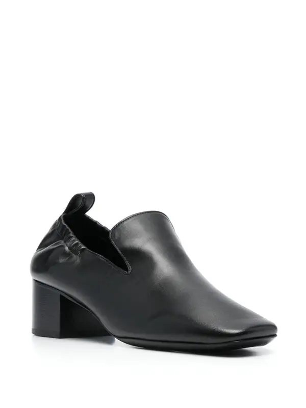 Studio Nicholson Moon 45mm Leather Loafers - Black