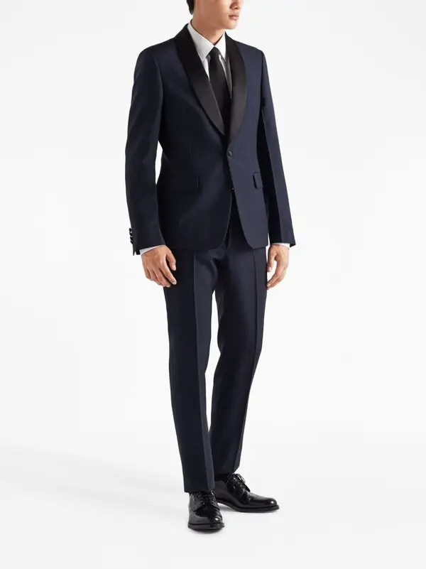 Prada Single-breasted Wool-mohair Tuxedo