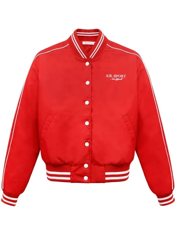 SPORTY & RICH Sr Sporty Varsity Jacket