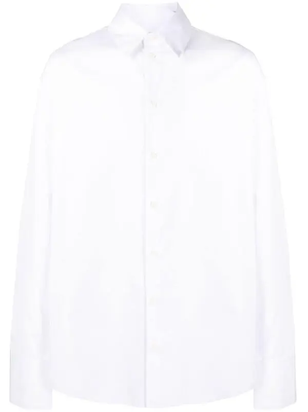 424 Button-up Cotton-blend Shirt