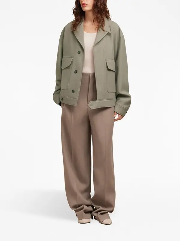 AMI Paris Flap-pocket Long-sleeve Jacket