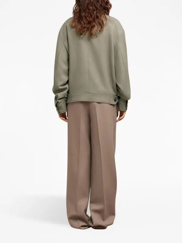 AMI Paris Flap-pocket Long-sleeve Jacket