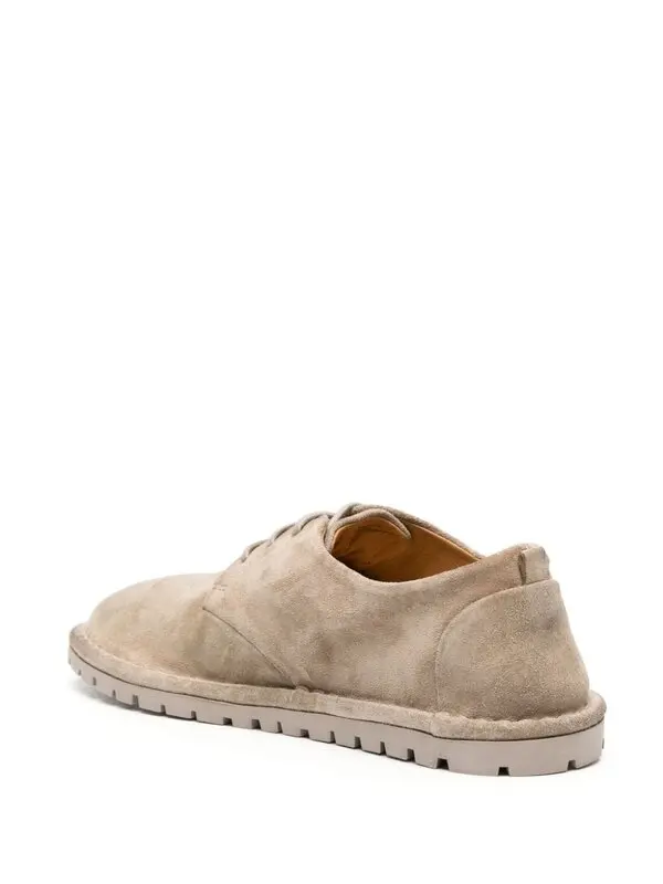 Marsèll Sancrispa Suede Derby Shoes - Grey