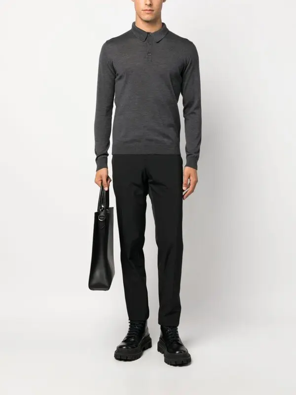 ERALDO Merino-wool Polo Shirt