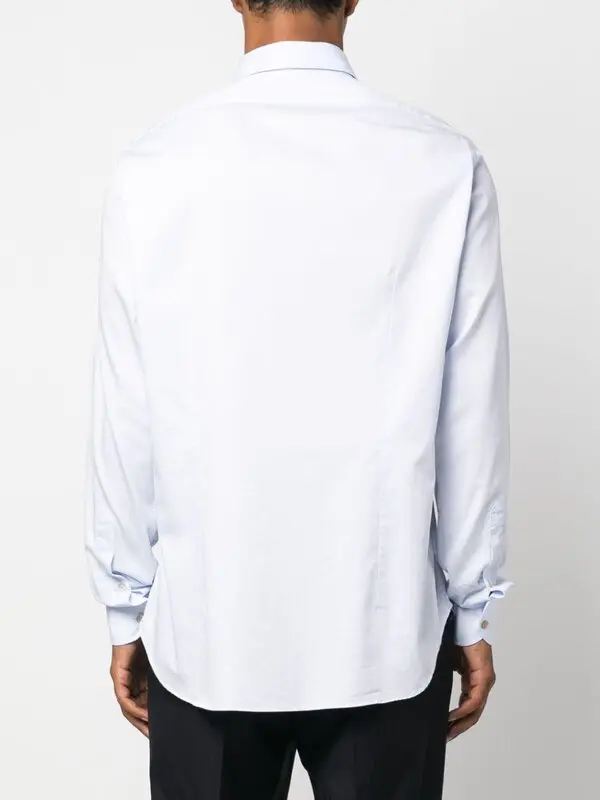 Boglioli Spread-collar Cotton Shirt