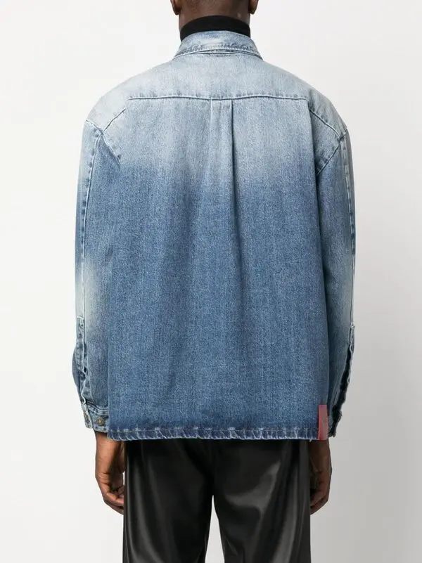 424 Gradient-effect Denim Shirt