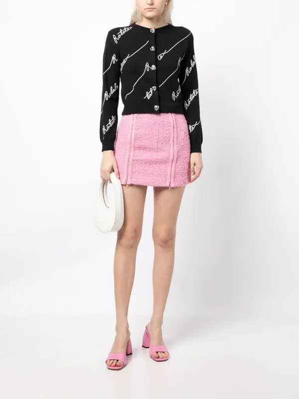 ROTATE BY BIRGER CHRISTENSEN Sequin-embellished Cardigan