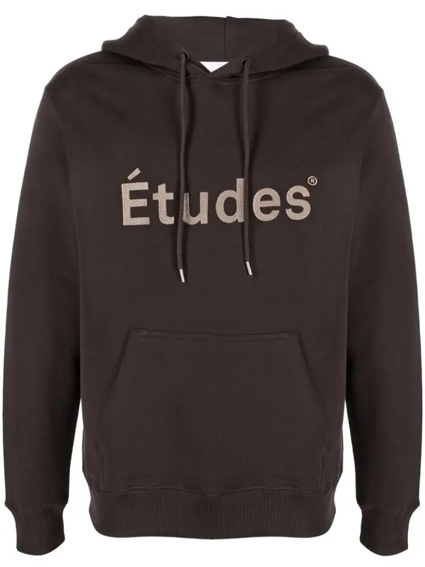 Études Studio Klein Organic Cotton Hoodie - Brown