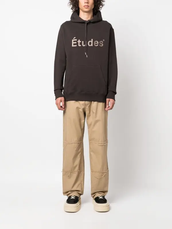 Études Studio Klein Organic Cotton Hoodie - Brown