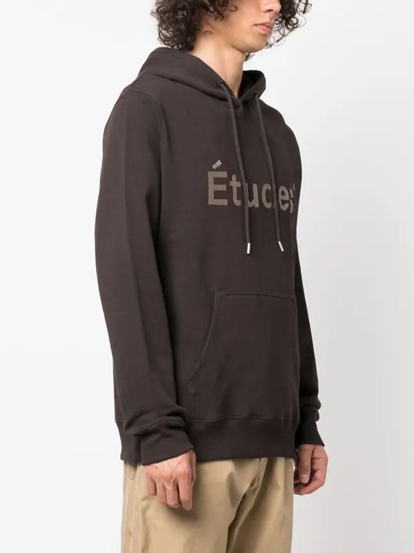 Études Studio Klein Organic Cotton Hoodie - Brown