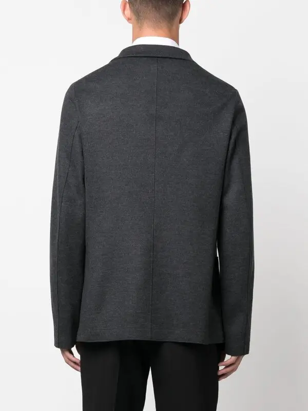 Harris Wharf London Single-breasted Virgin-wool Blazer