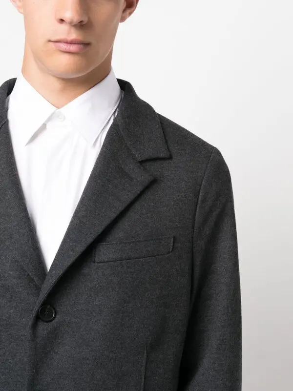 Harris Wharf London Single-breasted Virgin-wool Blazer