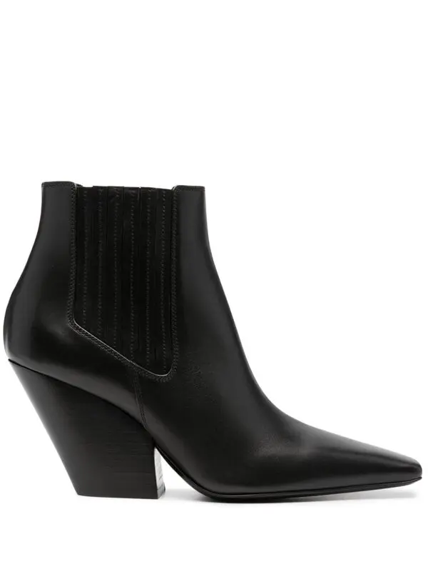 Casadei Leather Ankle Boots