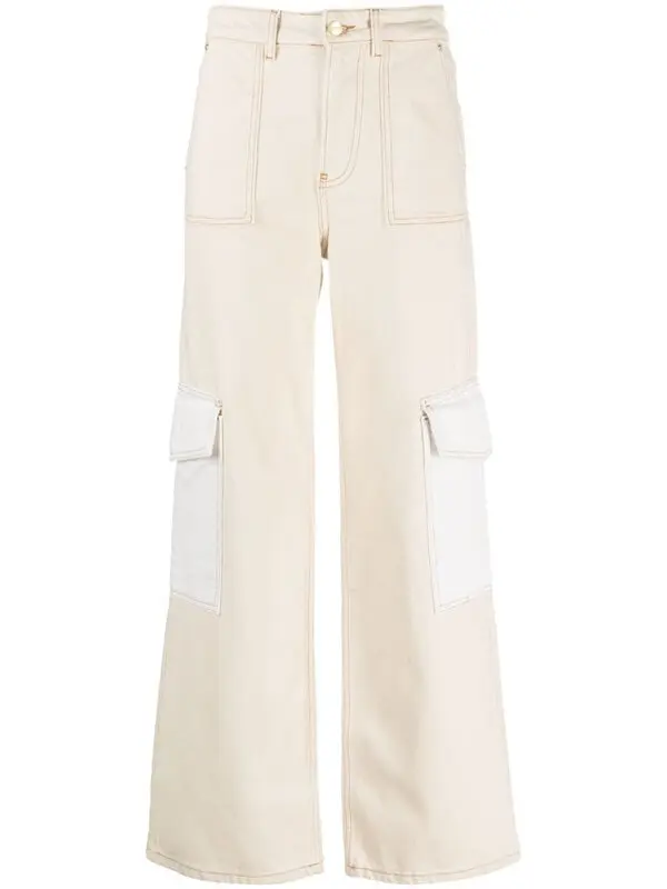 GANNI High-waist Straight-leg Jeans