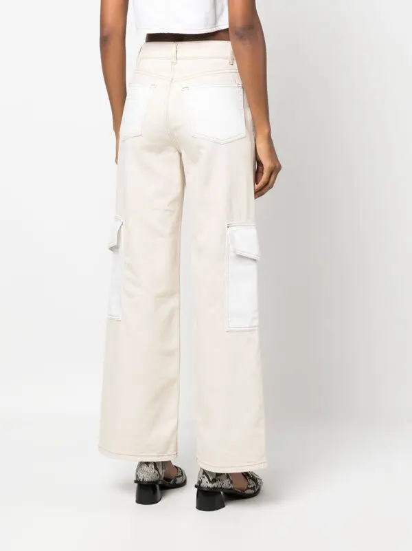 GANNI High-waist Straight-leg Jeans