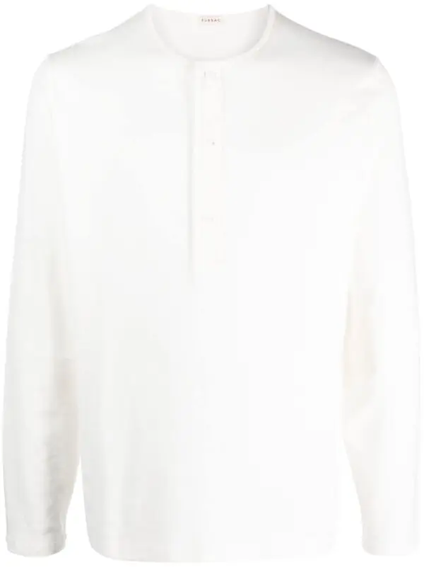 FURSAC Button-up Cotton Sweatshirt