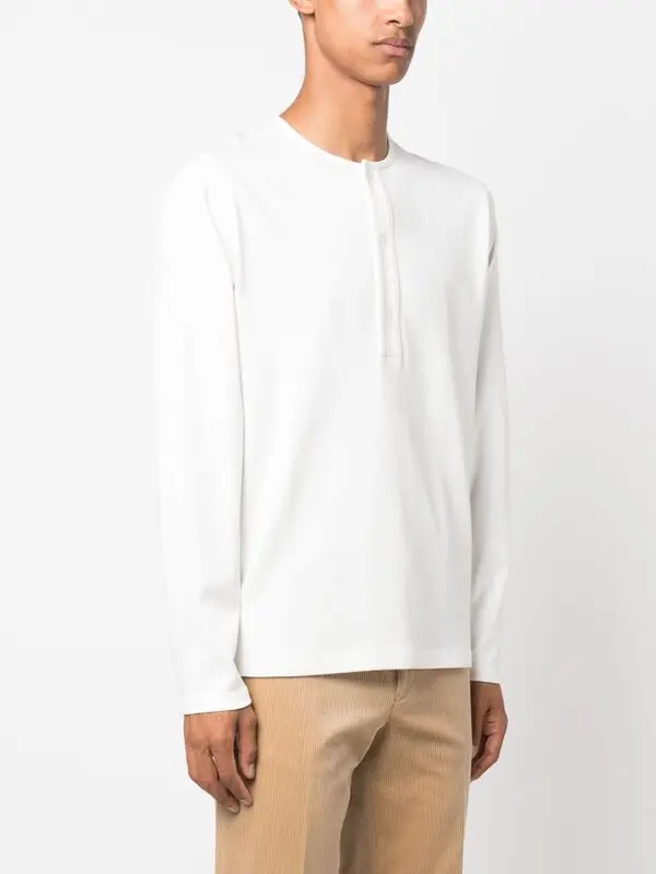 FURSAC Button-up Cotton Sweatshirt