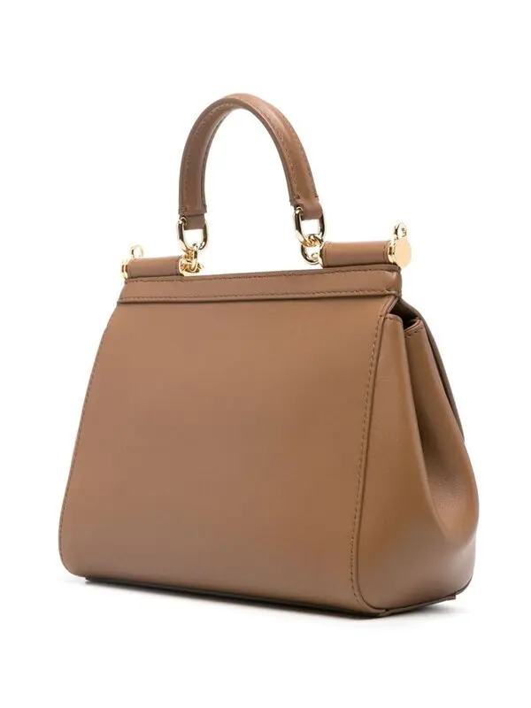 Dolce & Gabbana Sicily Medium Tote Bag - Brown