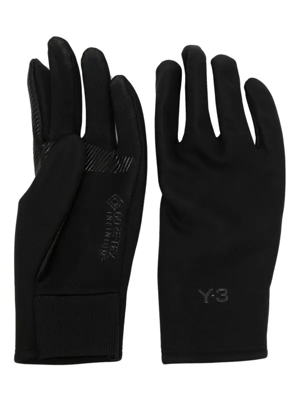 Y3 Logo-embossed Gloves