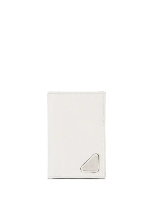 Prada Triangle-logo Leather Cardholder