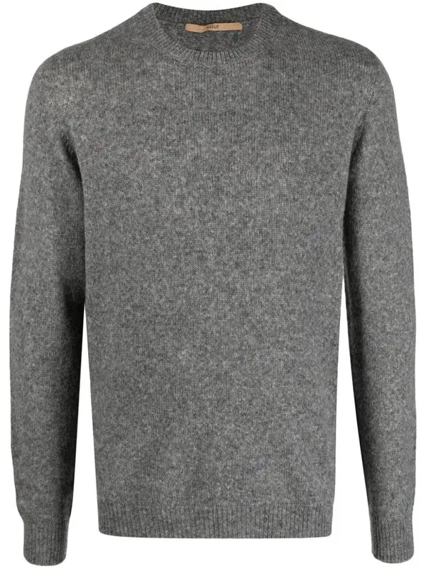 NUUR Crew-neck Jumper - Grey