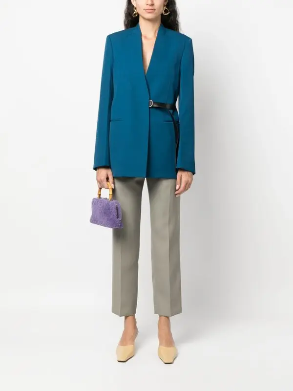 JIL SANDER Tailored Virgin Wool Blazer